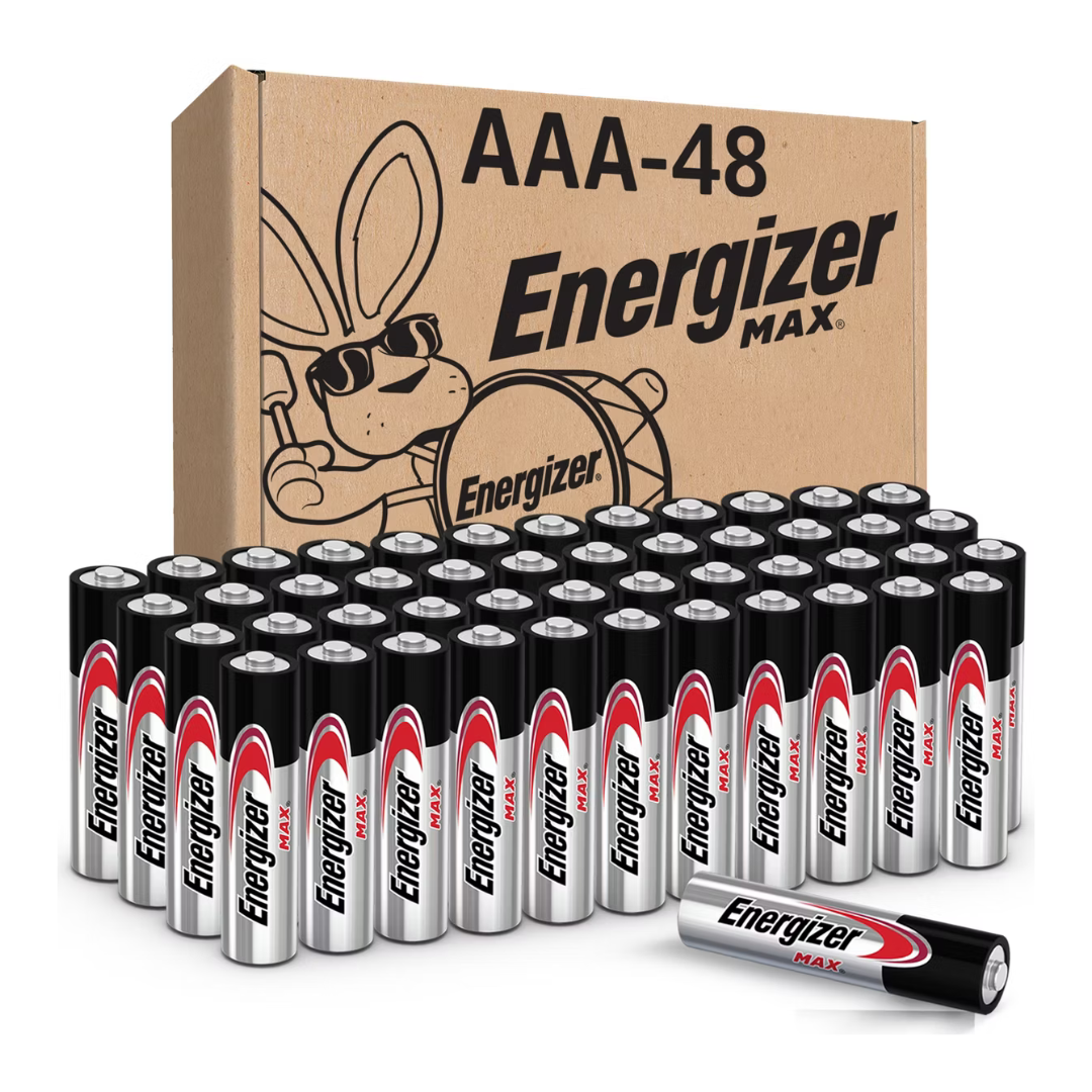 48ct Energizer MAX AA Batteries $20 at Brad's Deals