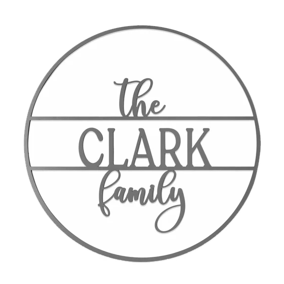 12" Custom Steel Name Sign $32 at Brad's Deals