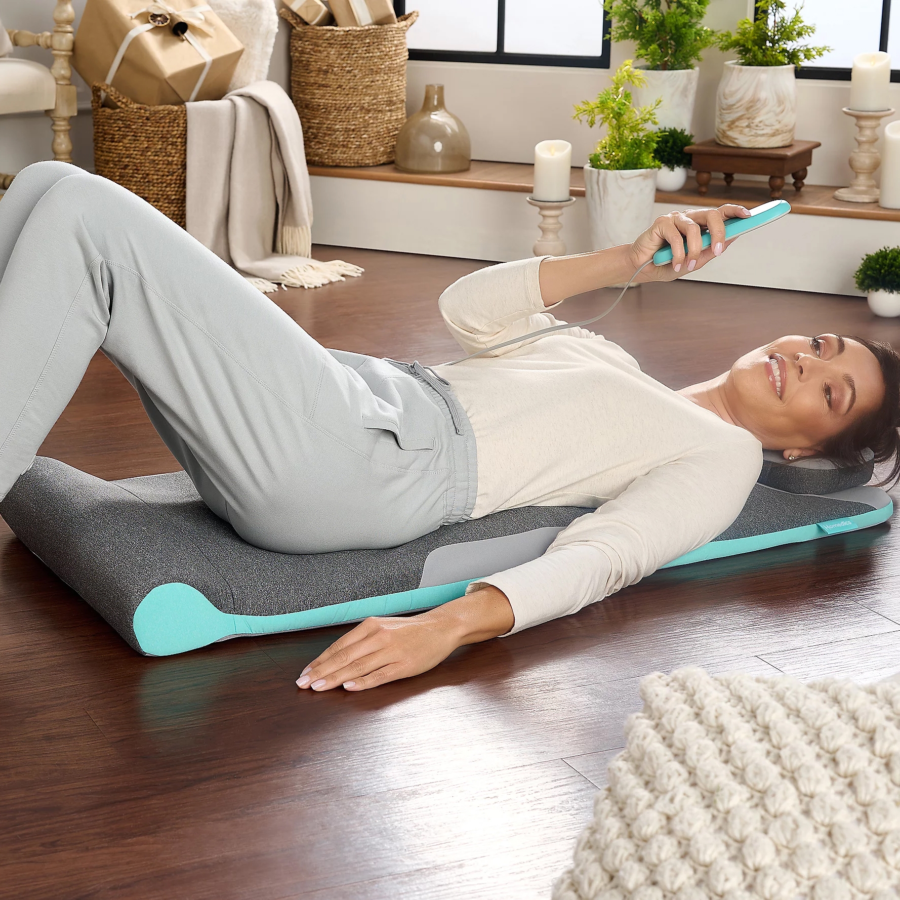 HoMedics Back-Stretching Mat $150 at Brad's Deals