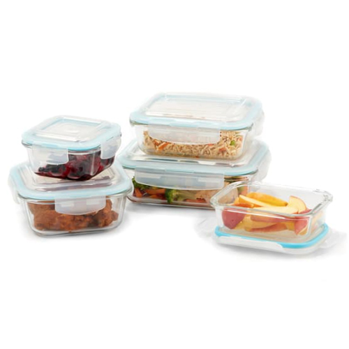 5pc Glass Food Container Set $12 at Brad's Deals