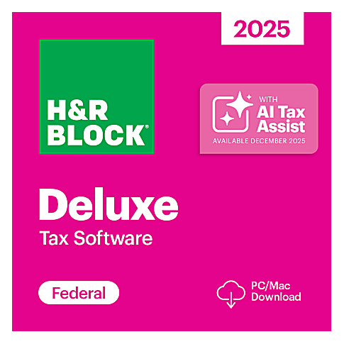 50% Off H&R Block Tax Prep Software at Brad's Deals