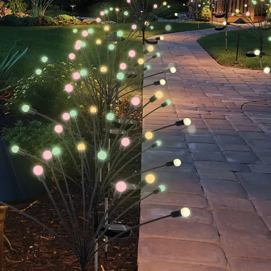 2pk Flexible Solar Branch Lights $24 at Brad's Deals