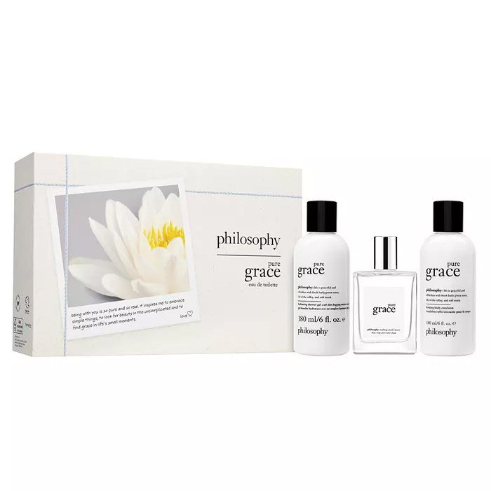 3pc Philosophy Pure Grace Gift Set $36 at Brad's Deals