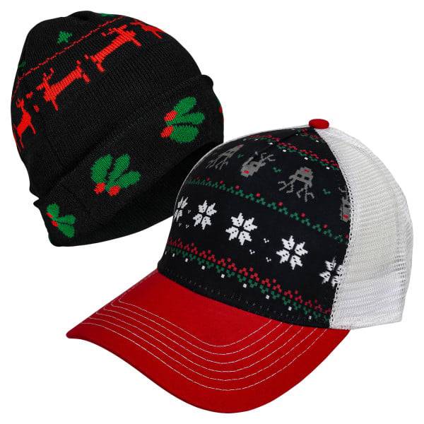 2pk Holiday Caps $11 at Brad's Deals