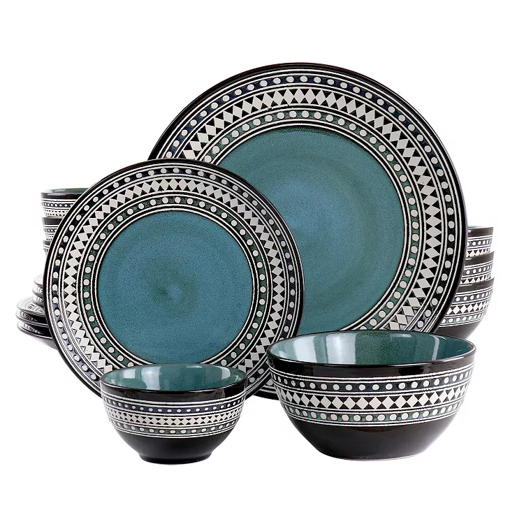 16pc Stoneware Dinnerware Set $51 Shipped at Brad's Deals