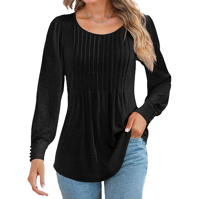 Pleated Tunic Top $9 at Brad's Deals