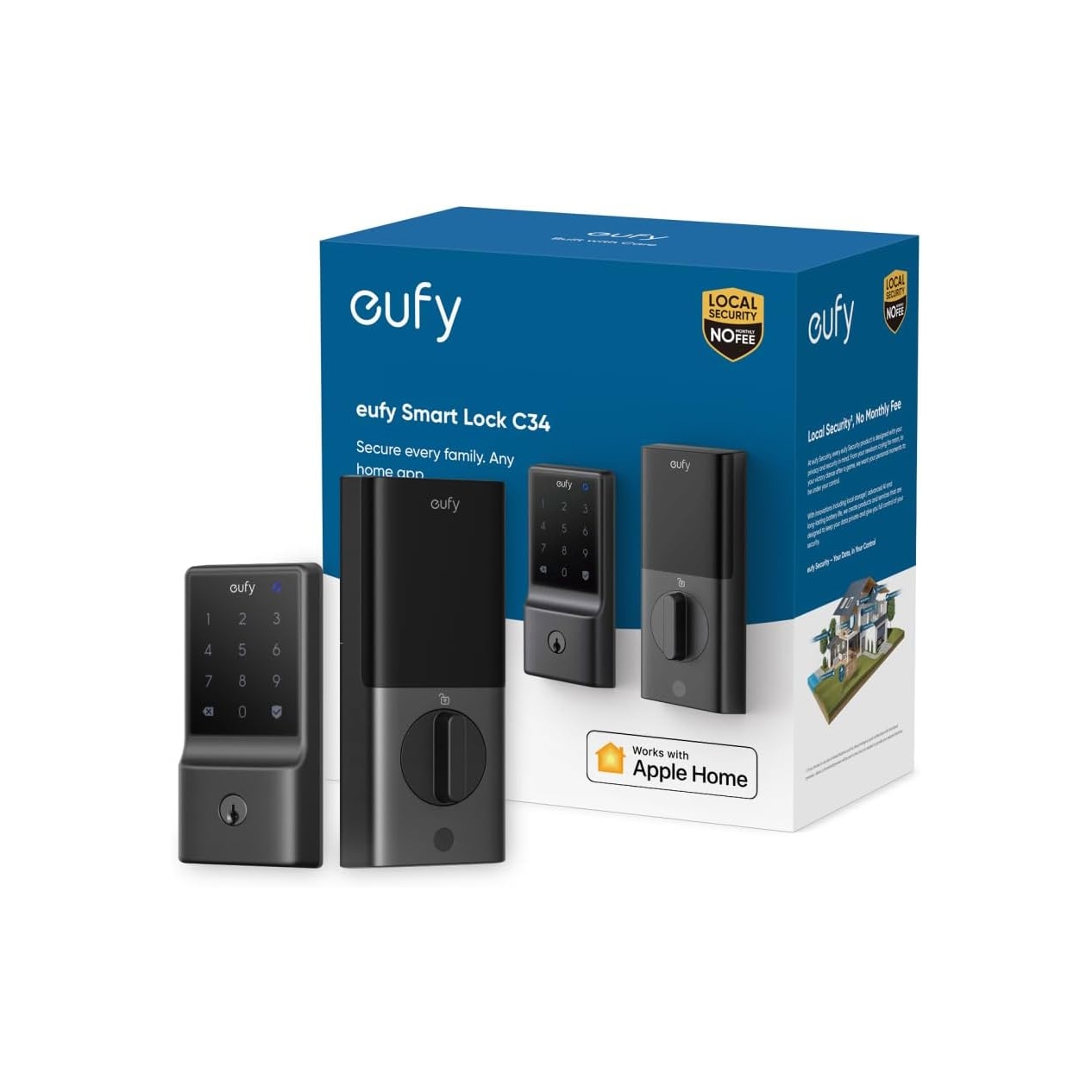 Eufy C34 Smart Lock Set $70 at Brad's Deals