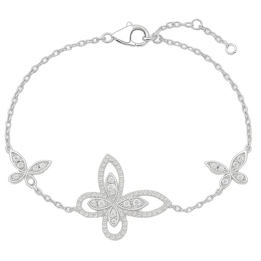 Crystal Butterfly Bracelet $16 at Brad's Deals