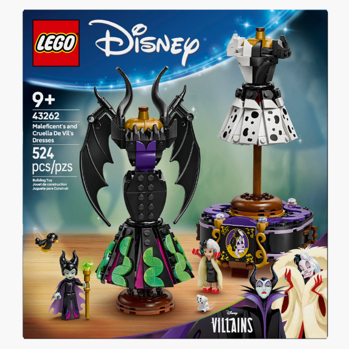 Disney Villain Dresses Lego Kit $47 at Brad's Deals
