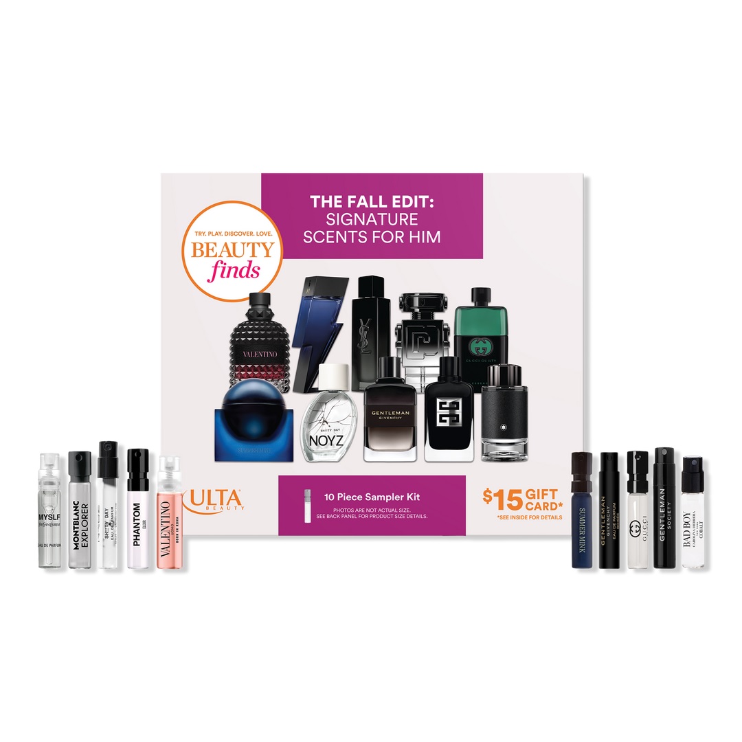 Men's Fragrance Sampler Kit $19 + $15 GC at Brad's Deals