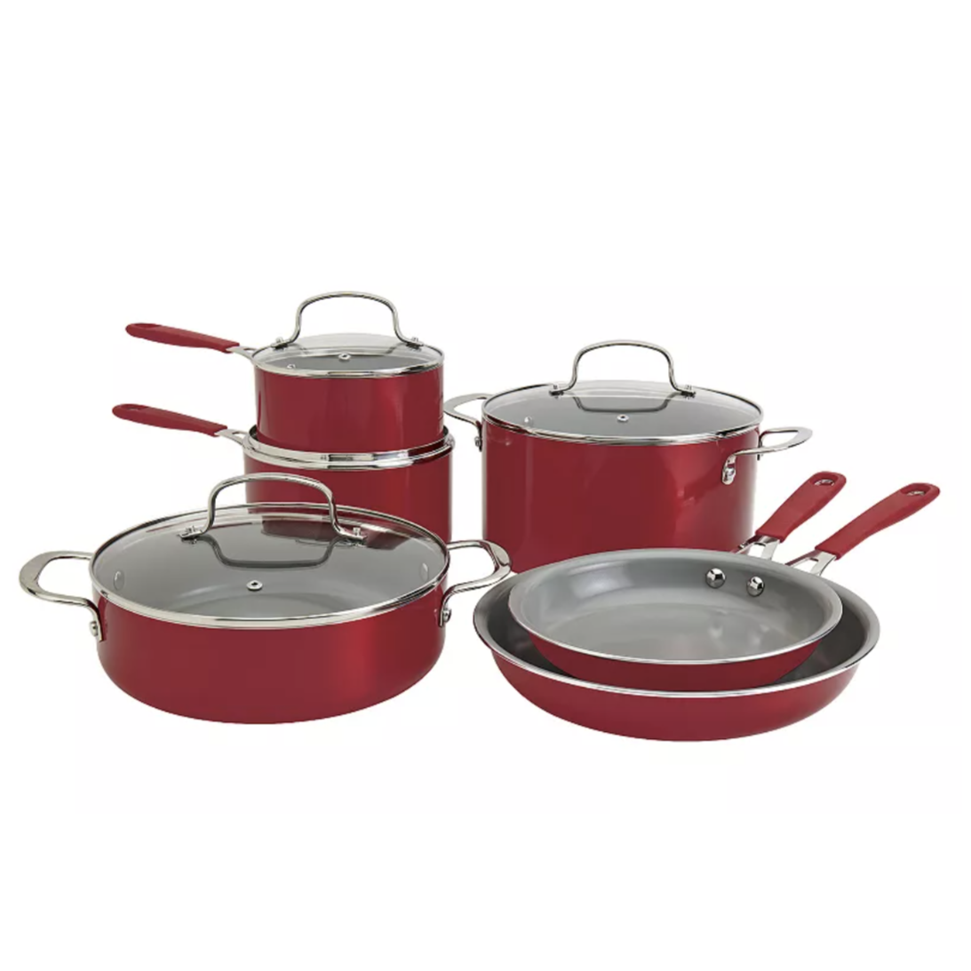10pc Cookware Set $53 + $15 Bonus at Brad's Deals