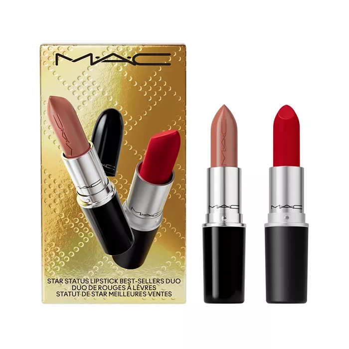 2pc Full-Size MAC Lipstick Set $15 at Brad's Deals
