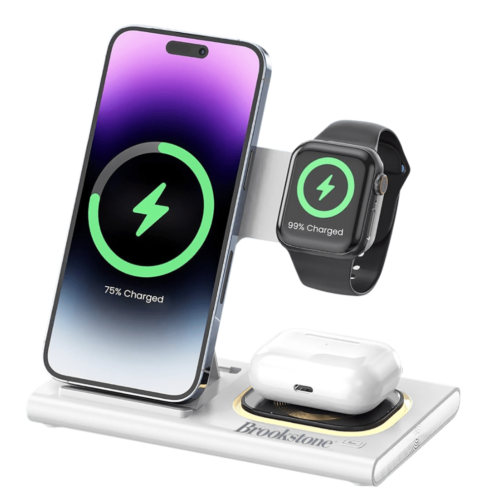 2 Foldable 3-In-1 Charging Stands $30 at Brad's Deals