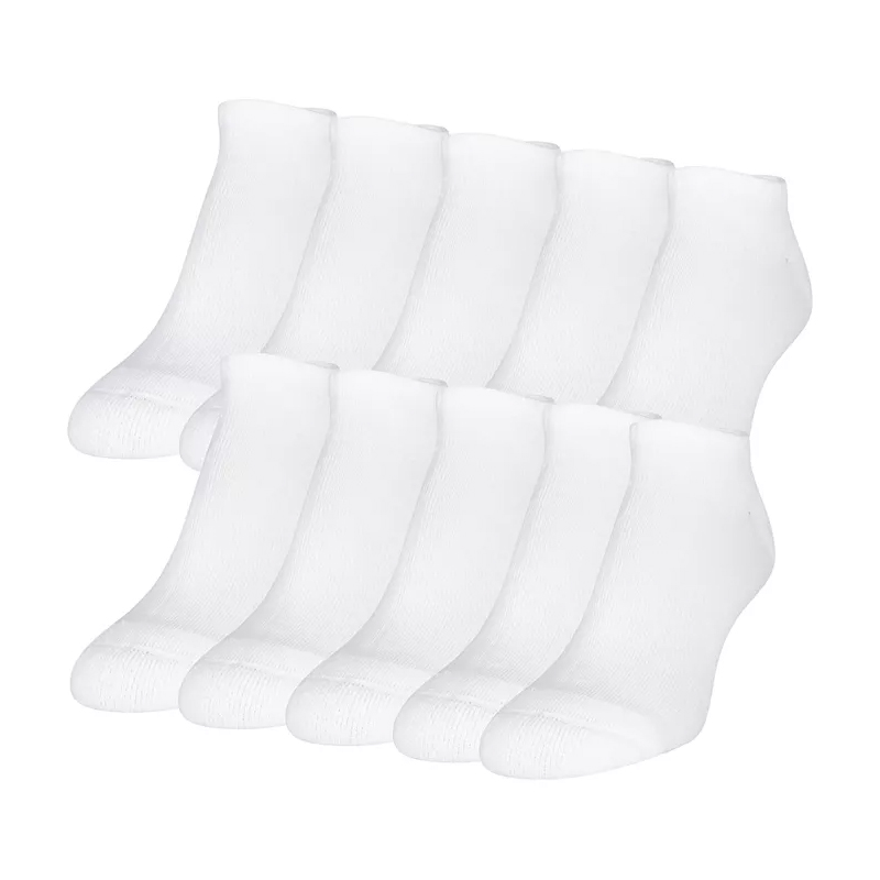 10pk Gold Toe Women's No-Show Socks $7 at Brad's Deals