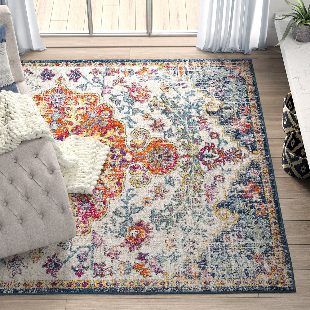 5' x 7' Vintage-Inspired Area Rug $40 at Brad's Deals