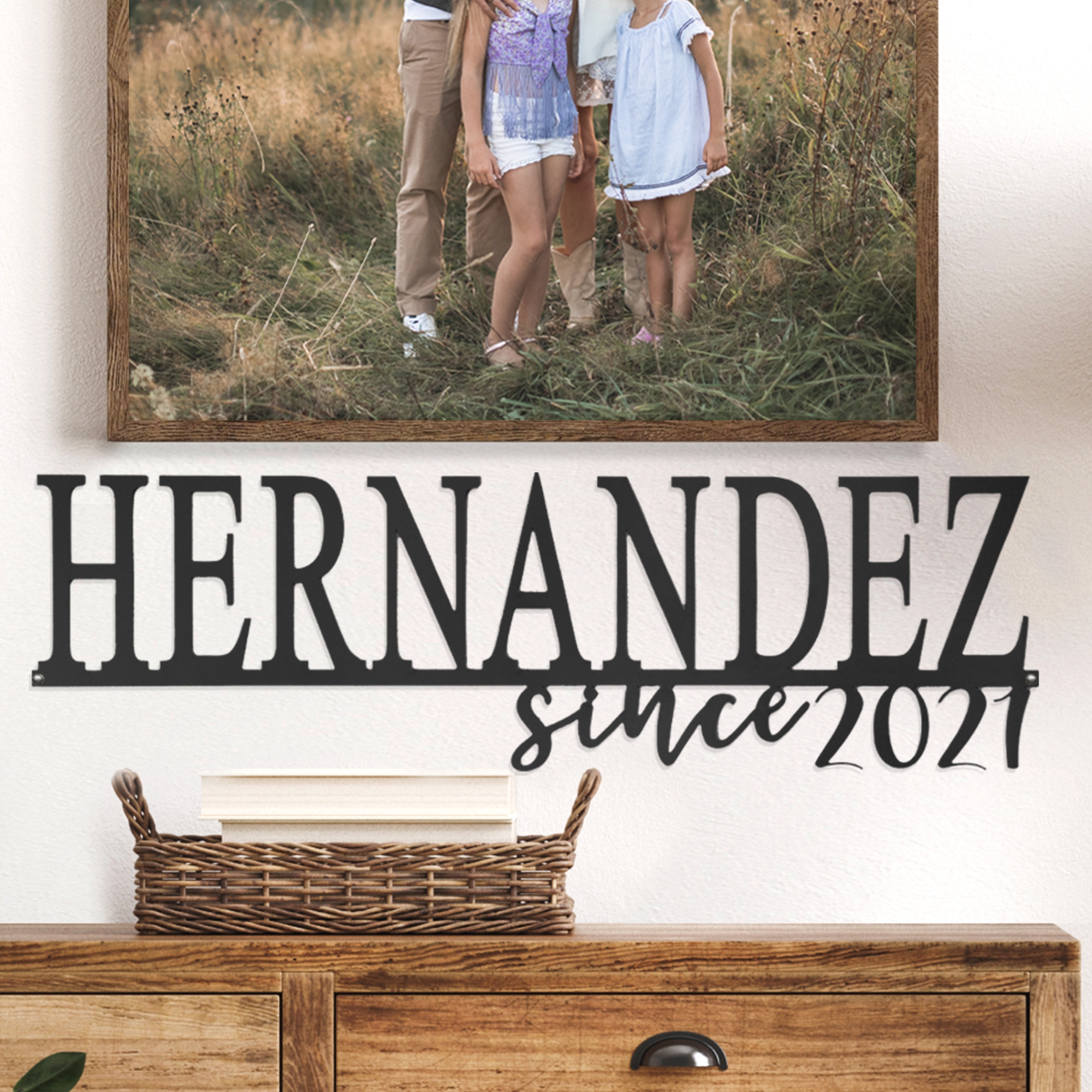 Custom Family Name Wall Sign $37 Shipped at Brad's Deals