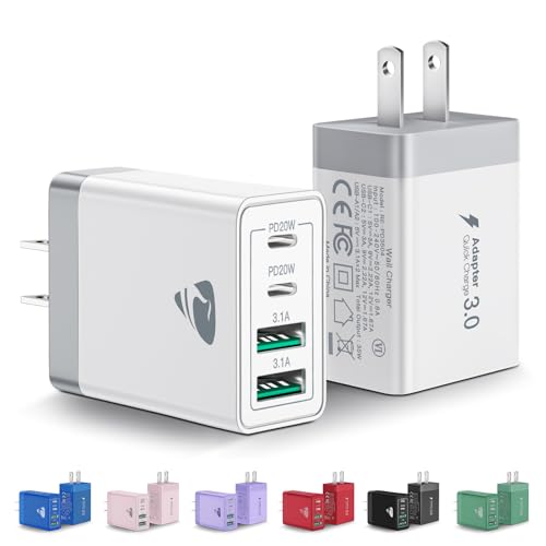 2pk Multi-Port Charger Blocks $12 at Brad's Deals