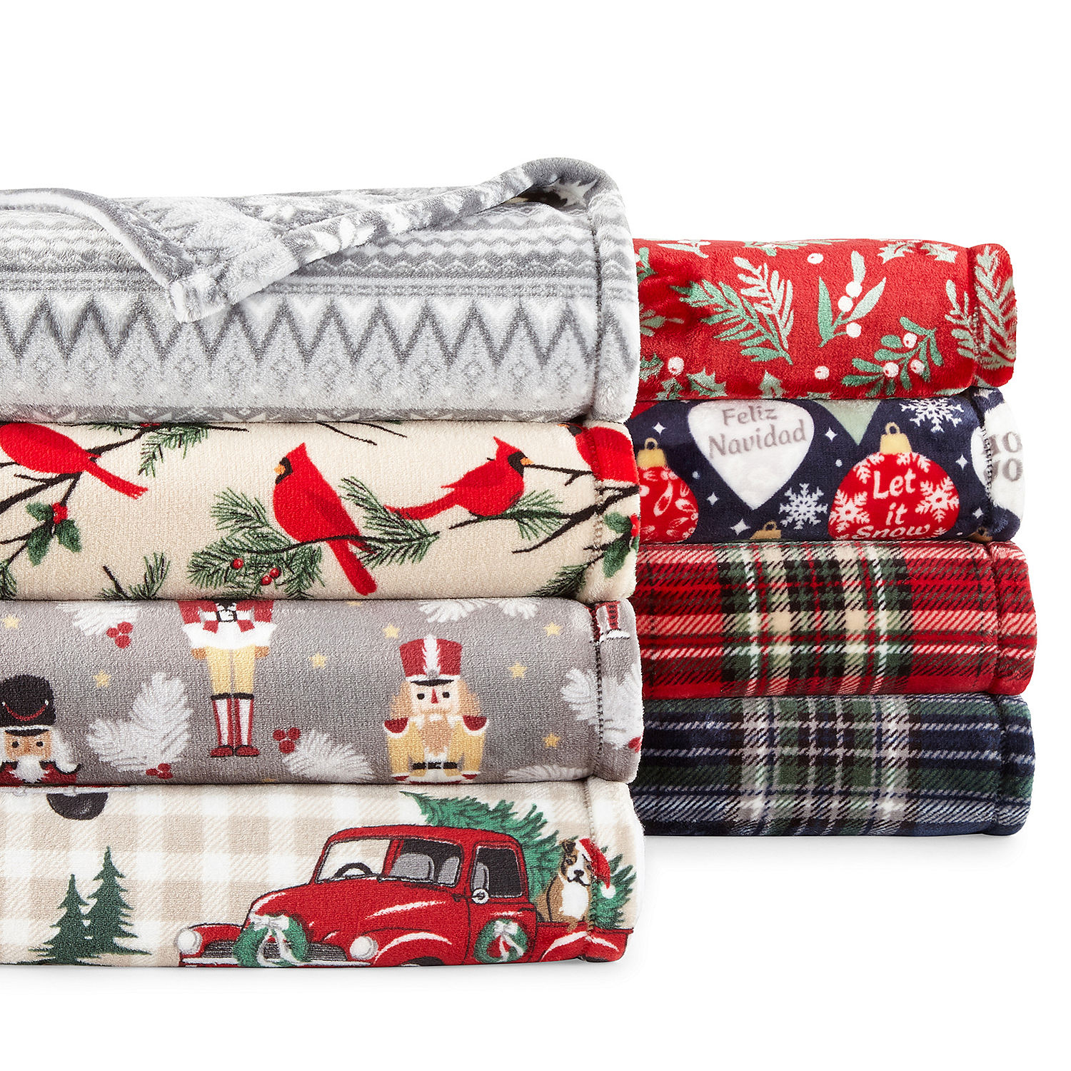 Holiday Plush Throws $8 at Brad's Deals