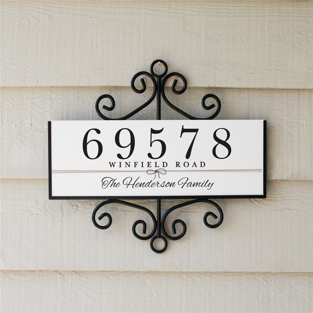 Personalized Address Signs $36 Shipped at Brad's Deals
