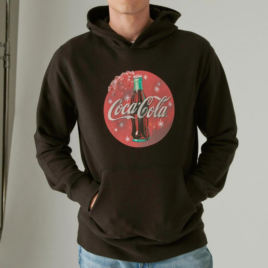 Lucky Brand Coca-Cola Hoodie $20 at Brad's Deals