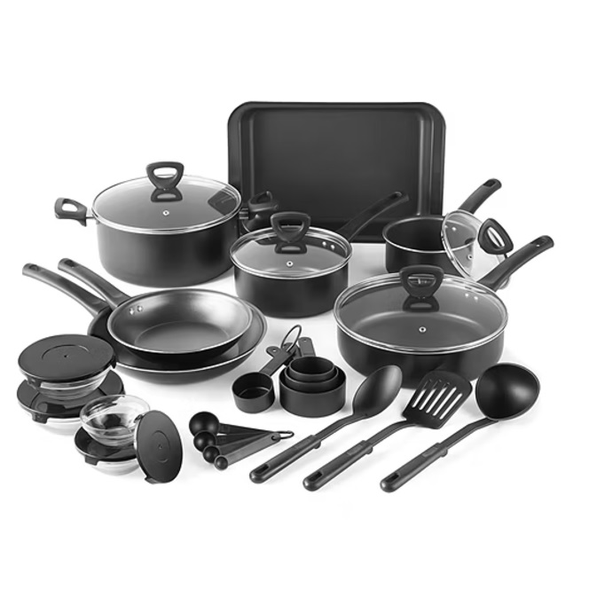30pc JCPenney Cookware Set $45 at Brad's Deals
