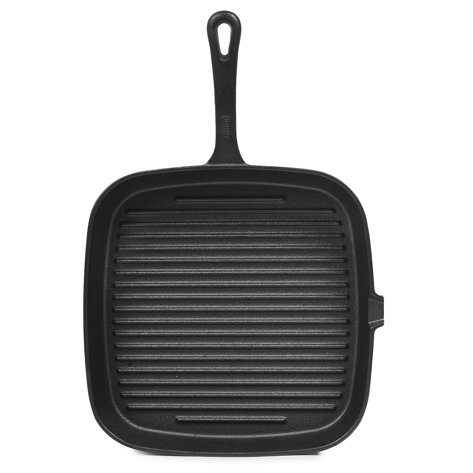 9" Cast Iron Square Grill Pan $10 at Brad's Deals