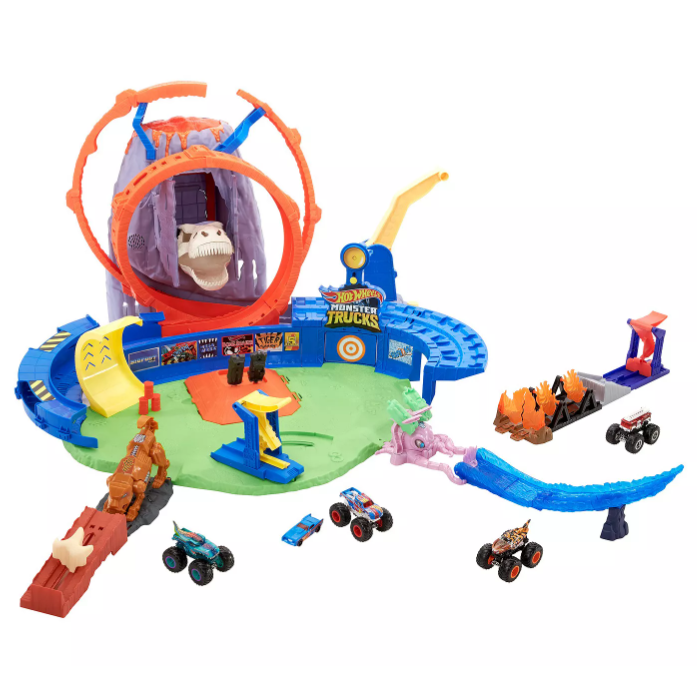 Hot Wheels Volcano Arena Playset $100 at Brad's Deals