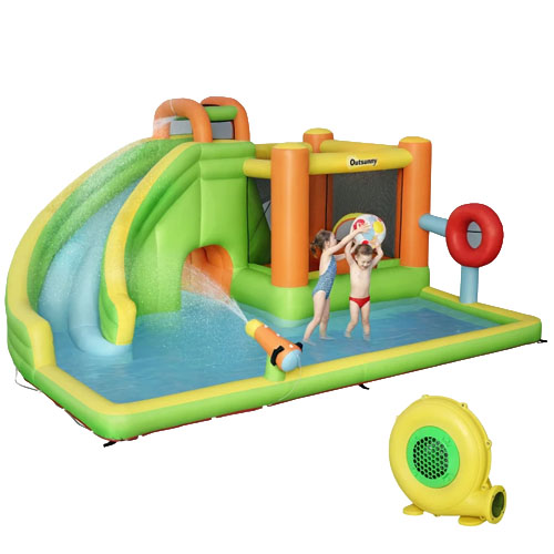 Inflatable Water Park w/ Blower $216 at Brad's Deals