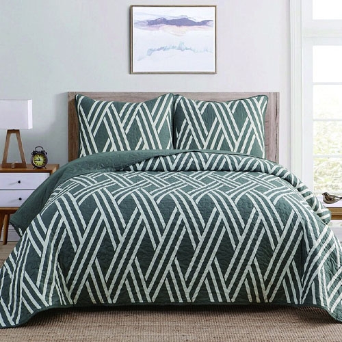 3pc King or Queen Quilt Set $27 at Brad's Deals