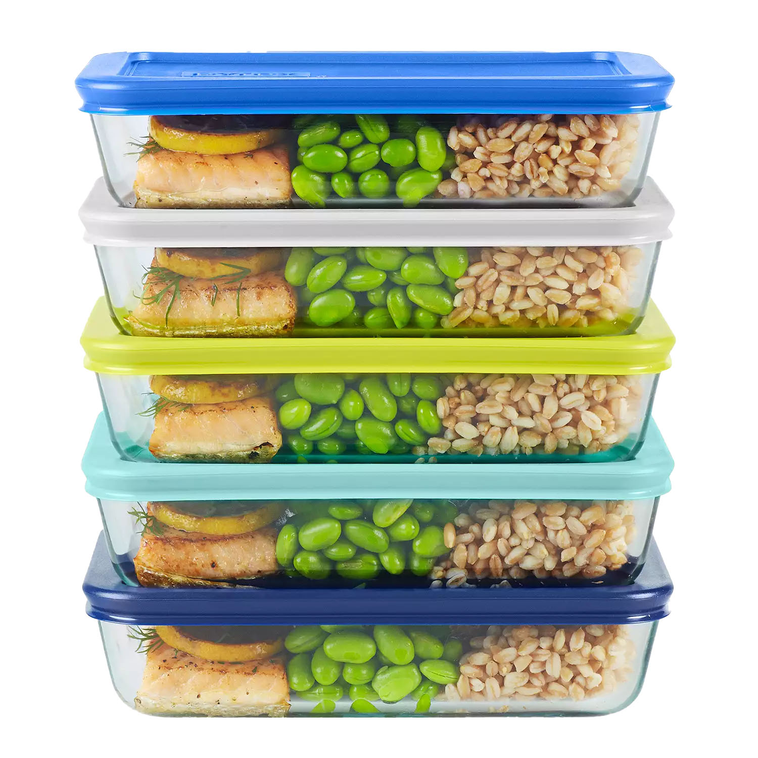10pc Pyrex Glass Meal Prep Set $15 at Brad's Deals