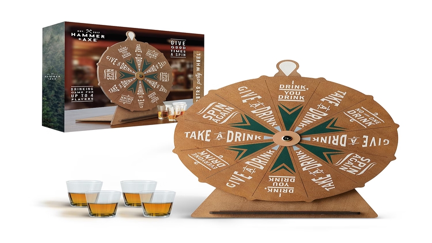 Drinking Wheel Game $18 at Brad's Deals