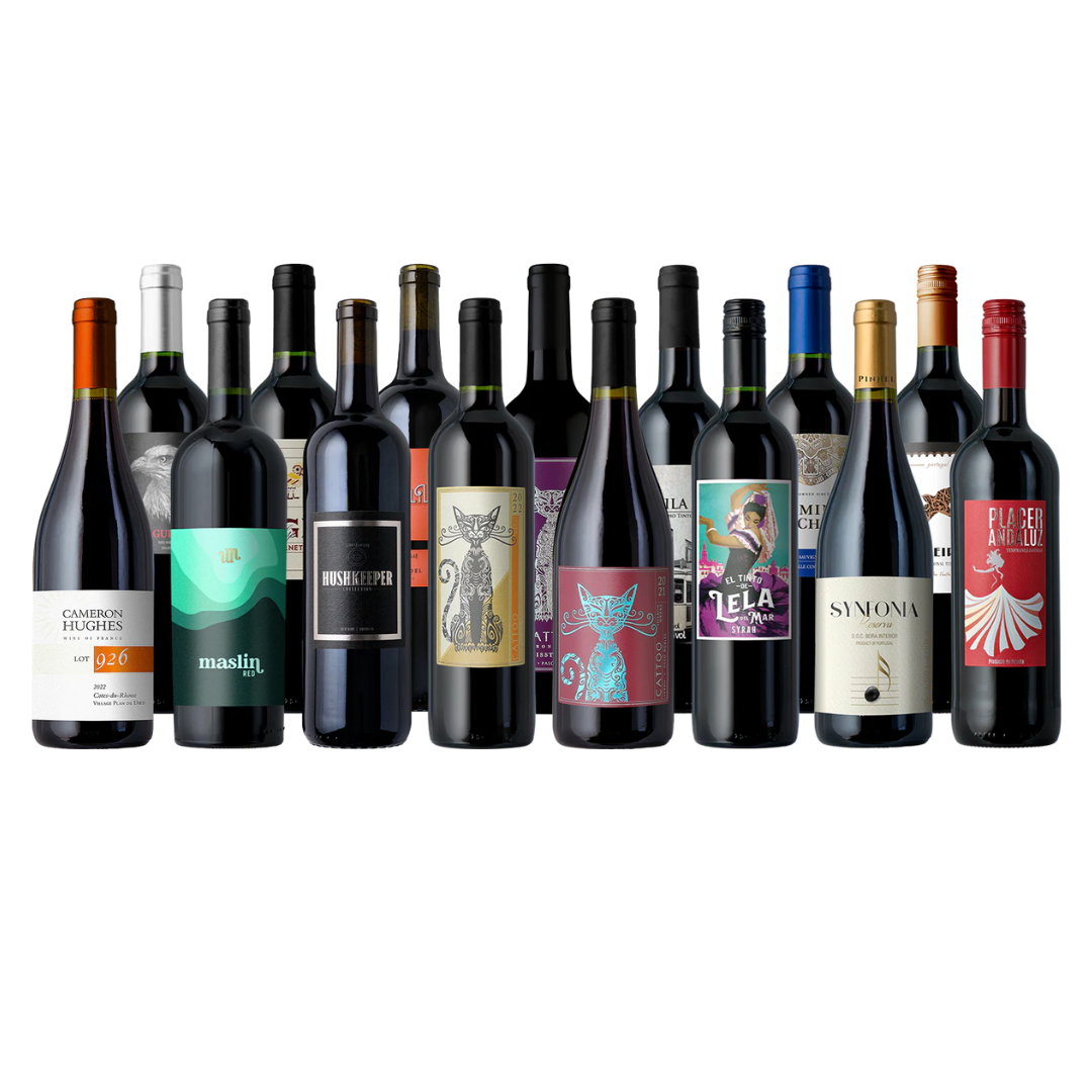 15pk Red Wines $86 at Brad's Deals