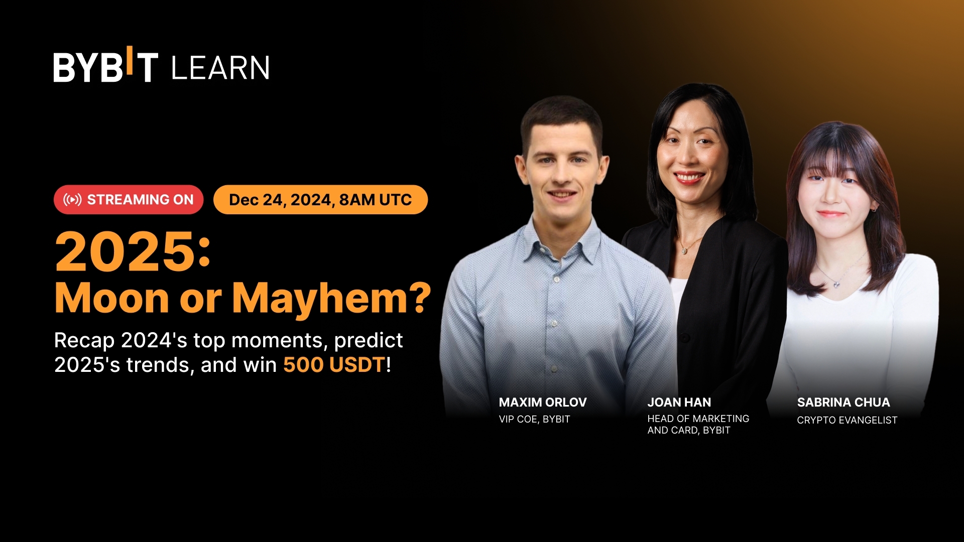 Learn Live ICYMI: 2024 Crypto Market Recap & 2025 Predictions | Bybit Learn