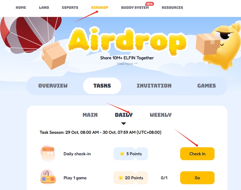 How to Complete Elfin Metaverse Tasks for Bybit Web3 Airdrop Arcade | Bybit Learn