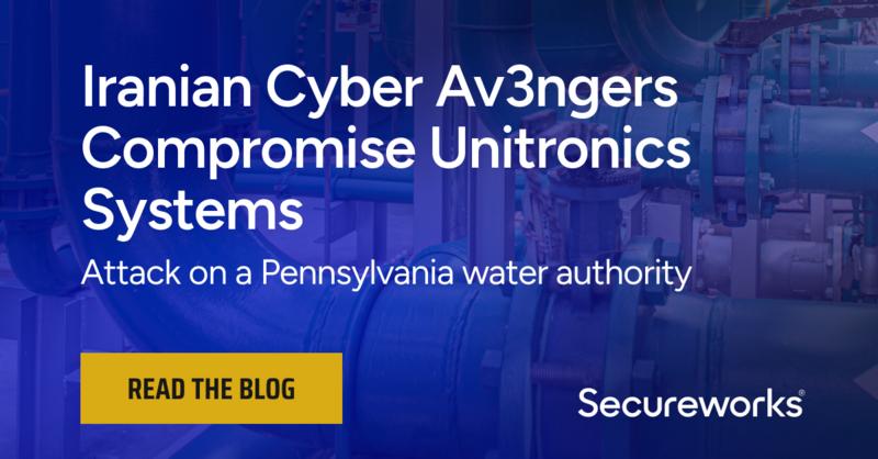 Iranian Cyber Av3ngers Compromise Unitronics Systems | SOPHOS