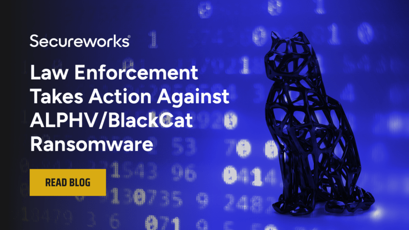 Law Enforcement Takes Action Against ALPHV/BlackCat Ransomware | SOPHOS