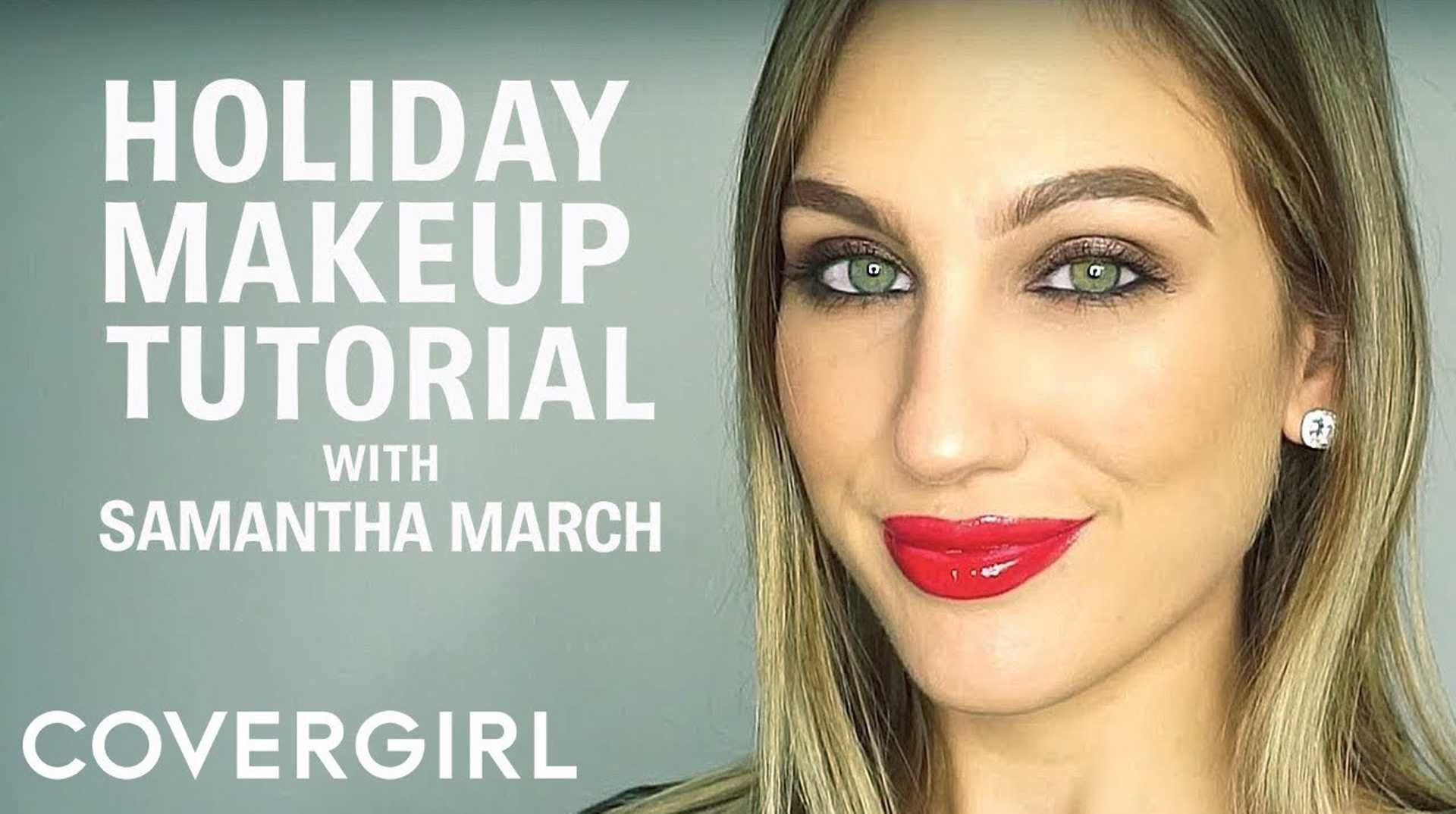 Holiday Makeup Tutorial Covergirl