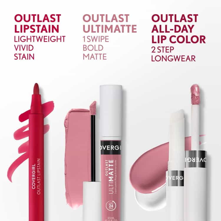 Outlast All-Day Lip Color with Topcoat | COVERGIRL®