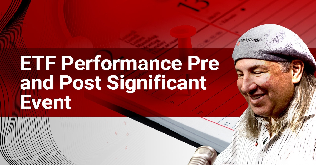 ETF Performance Pre and Post Significant Event - Market Measures ...