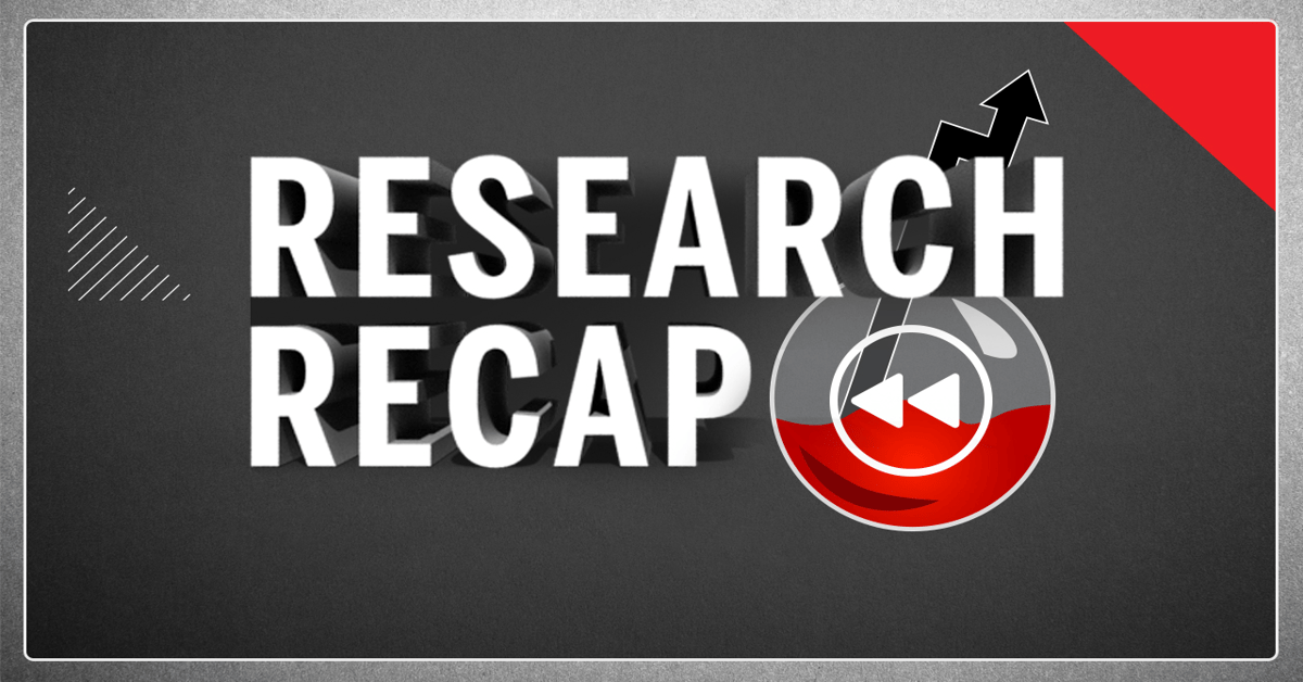 Research Recap | tastylive
