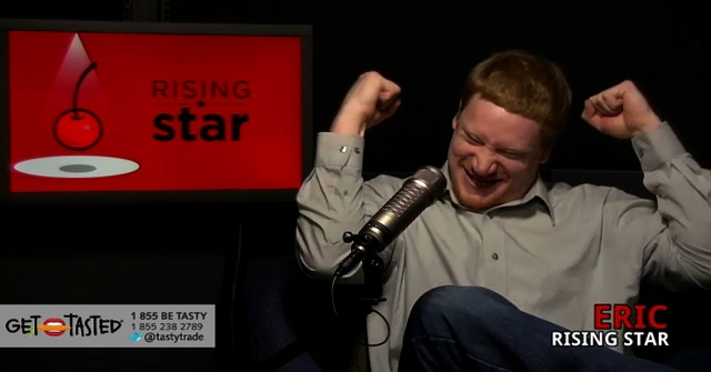 Eric goes from being down to back up - Rising Stars | tastylive