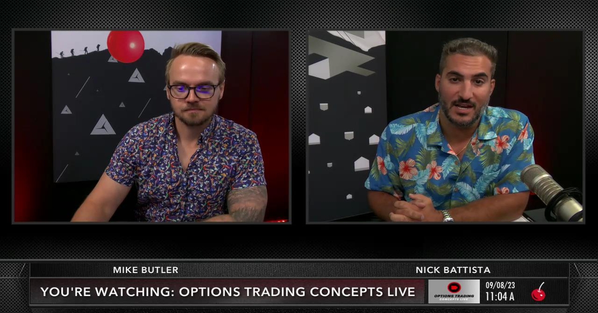 Options Trading Concepts Live - Sep 8, 2023 | tastylive