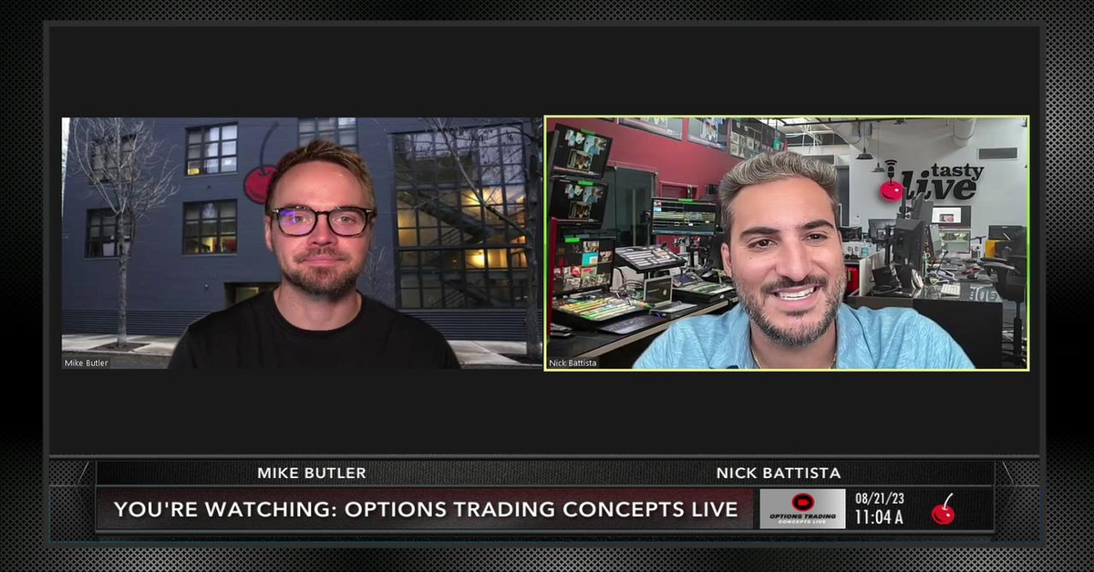 META Anatomy of a Trade - Options Trading Concepts Live | tastylive