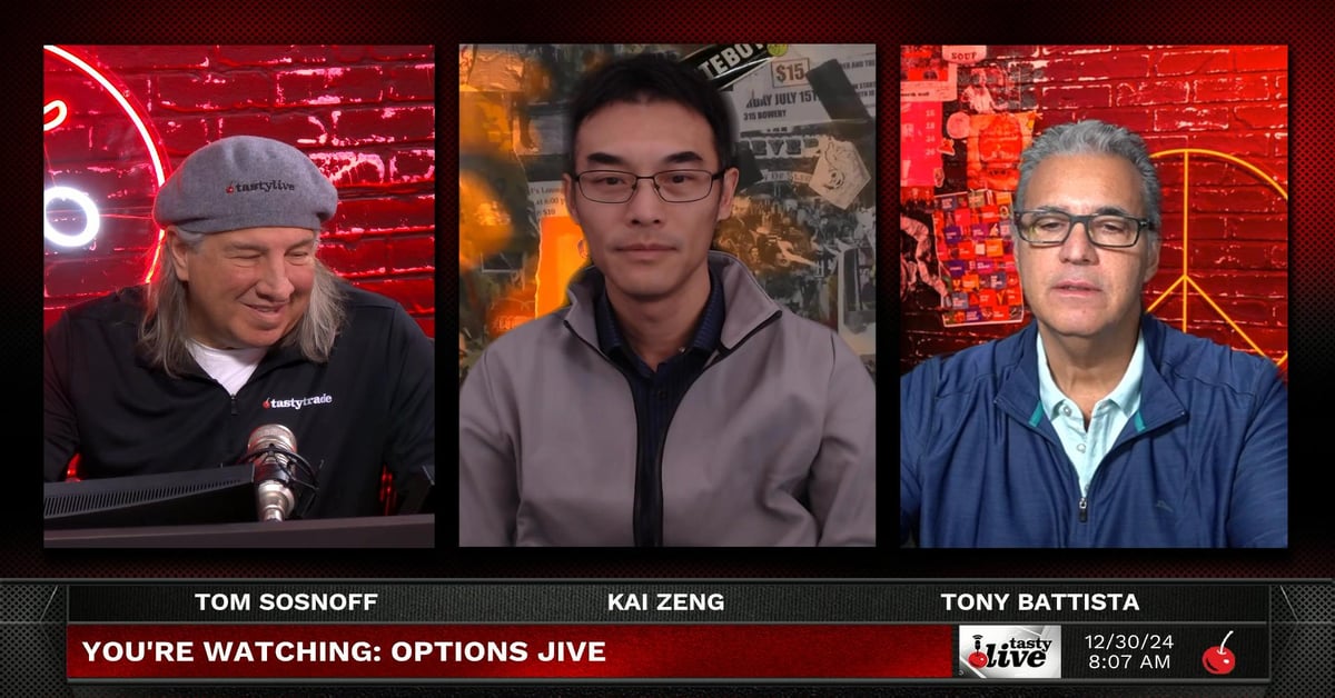 Options Jive - Dec 30, 2024 | tastylive