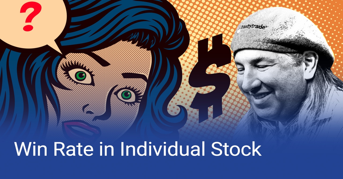 Win Rate in Individual Stock - Options Jive | tastylive