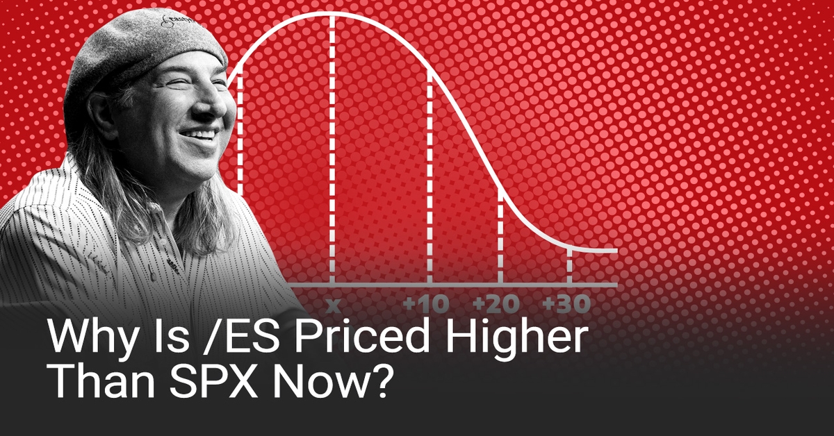 Why Is /ES Priced Higher Than SPX Now? - Options Jive | tastylive