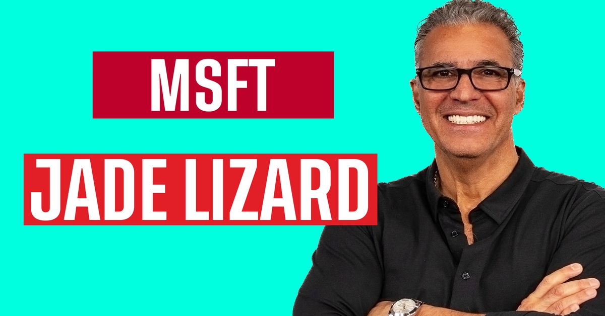Jade Lizard in MSFT - Option Trades Today | tastylive