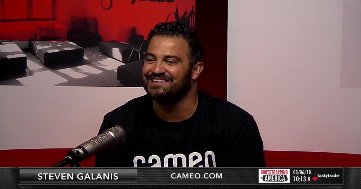 Steven Galanis of Cameo - Bootstrapping In America | tastylive