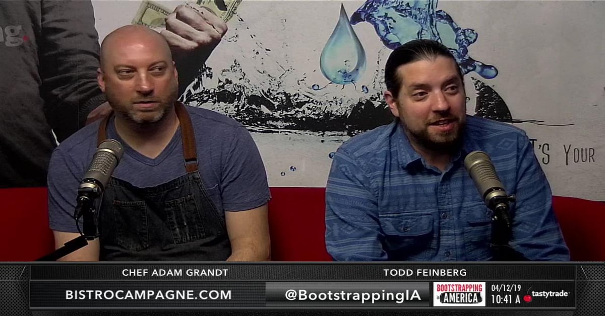 Chef Adam Grandt and Todd Feinberg of Bistro Campagne - Bootstrapping ...