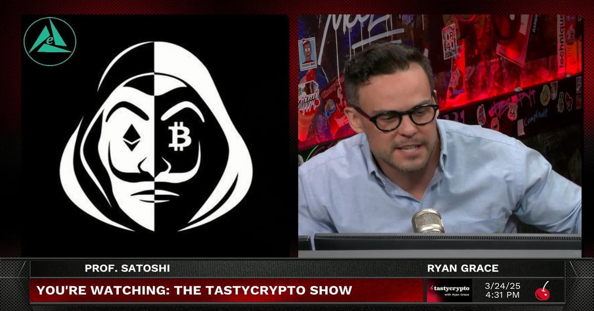 Special Guest: Professor Satoshi - The tastycrypto Show | tastylive